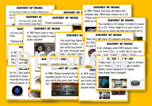 Music Past and Present | Teaching Resources