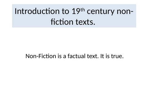 19th century text (Thoughts and Feelings/Language Lesson) | Teaching ...