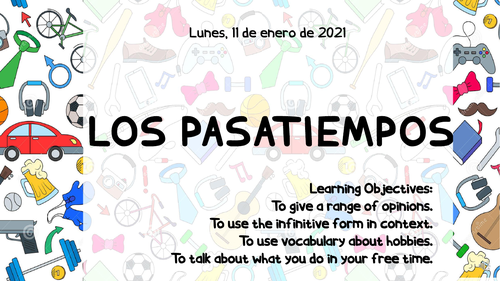 Spanish - Free time - Gustar - Los pasatiempos - Los deportes KS3 ...