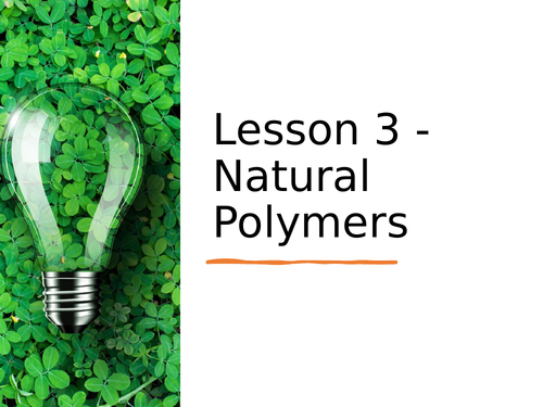 AQA GCSE Chemistry (9-1) - C11 Polymers ALL LESSONS | Teaching Resources