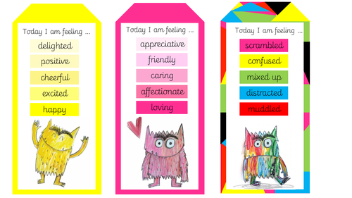 The Colour Monster - Resources to Create a Daily Check-In. | Teaching ...