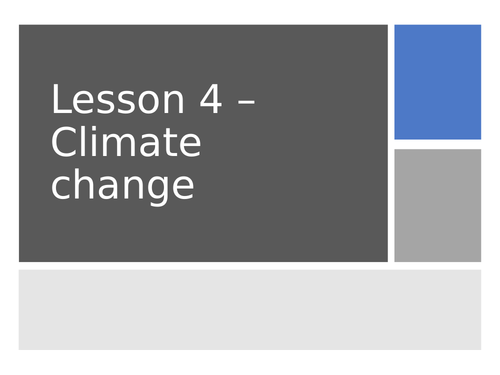 AQA GCSE Chemistry (9-1) - C13.4 Global climate change FULL LESSON ...