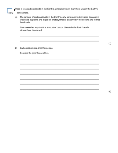 AQA GCSE Chemistry (9-1) - C13.4 Global climate change FULL LESSON ...