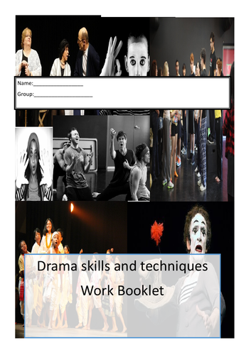 Drama Techniques Work book | Teaching Resources