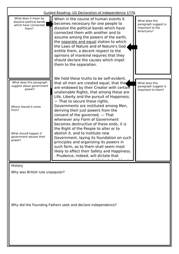 American Politics Historical Context | Teaching Resources