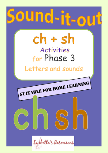 Complete ch/sh lesson for special needs/Home Learning | Teaching Resources