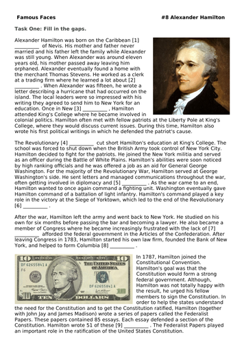 Remote Learning: Famous Faces English KS3 and KS4 | Teaching Resources