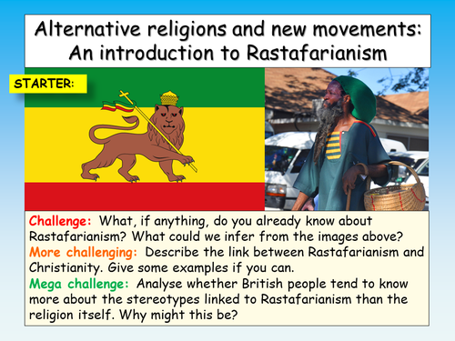 Rastafarianism | Teaching Resources