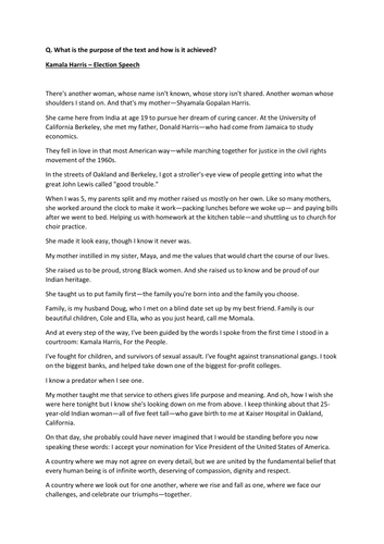 IB Paper 1 - Model Example Essay Intro and Thesis - Language and ...