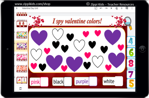 Valentine Literacy and Math Unit | All About Valentines Day | – 73 ...