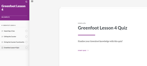 Greenfoot Version 2.4.2-Full bundle lessons 1 to 6 (with code and e ...