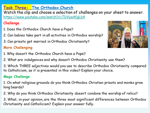 Orthodox Christianity | Teaching Resources