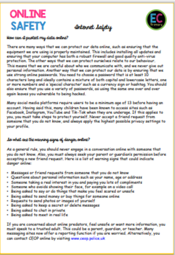 Internet Safety - KS2 | Teaching Resources