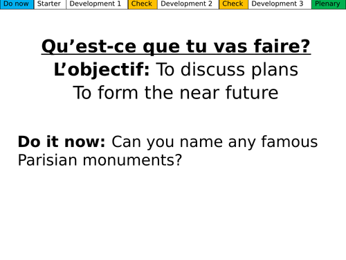 Dynamo 1 Module 5 En ville | Teaching Resources