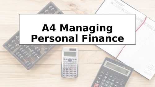 BTEC Business Level 3 Unit 3 Personal Finance PowerPoints | Teaching ...