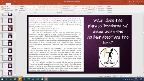 Year 4 / Year 5 Whole Class Guided Reading based on Spooky Stories ...