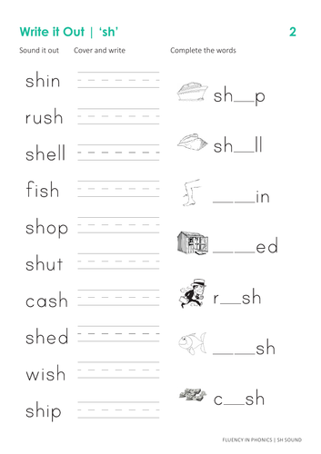 Phonics - SH Sound Resources | Teaching Resources
