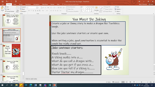 Year 4 How to Train Your Dragon Whole Class Guided Reading DERIC ...