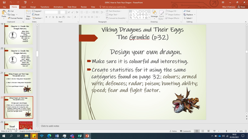Year 4 How to Train Your Dragon Whole Class Guided Reading DERIC ...