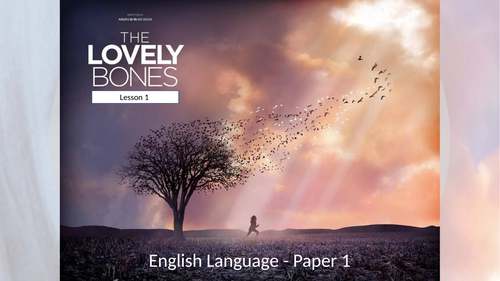 GCSE English Language Paper 1 Lesson - The Lovely Bones. | Teaching ...