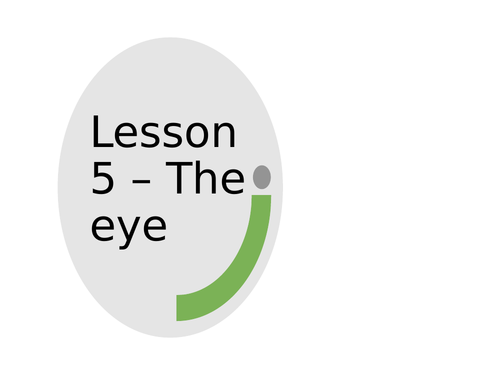 AQA GCSE Biology (9-1) B10.5 The eye FULL LESSON | Teaching Resources