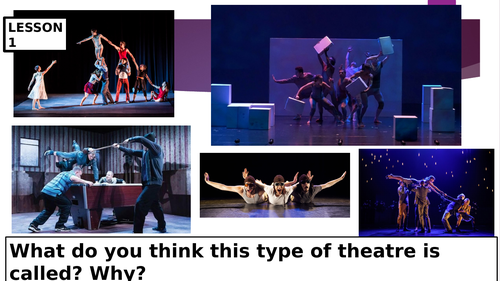 Physical Theatre Full Scheme Of Work Year Teaching