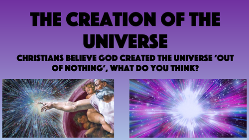 Creation of the Universe - Genesis | Teaching Resources