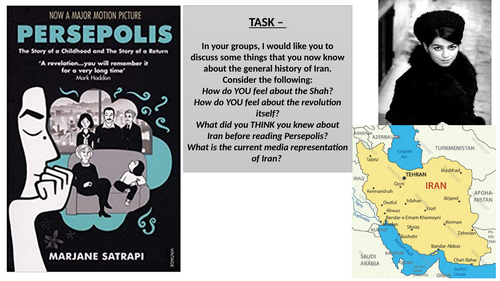 IB Literature - Persepolis | Teaching Resources