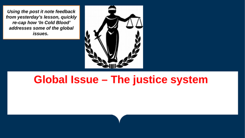 IB Literature - In Cold Blood, Capote | Teaching Resources