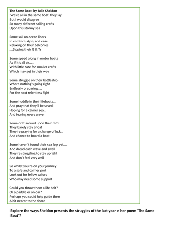 Poetry GCSE escape room for Teams | Teaching Resources