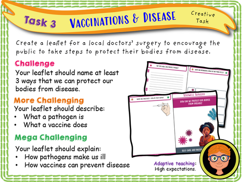 Vaccinations and Disease PSHE | Teaching Resources