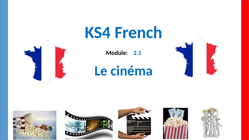 Le cinema -online French lesson GCSE | Teaching Resources
