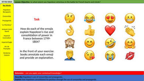 Censorship and Propaganda in Napoleon's France | Teaching Resources