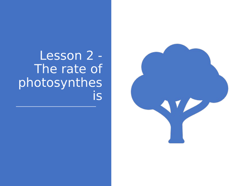 AQA GCSE Biology (9-1) B8.2 The rate of photosynthesis + Required ...