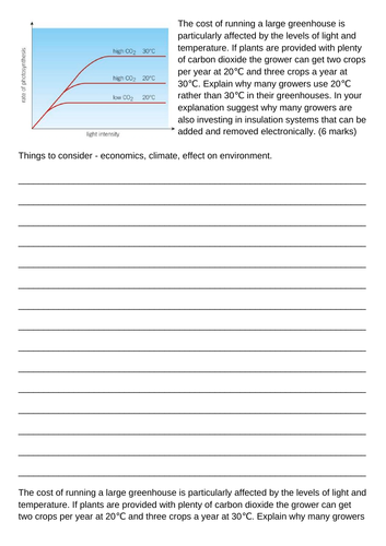 AQA GCSE Biology (9-1) B8.4 Making the most of photosynthesis FULL ...