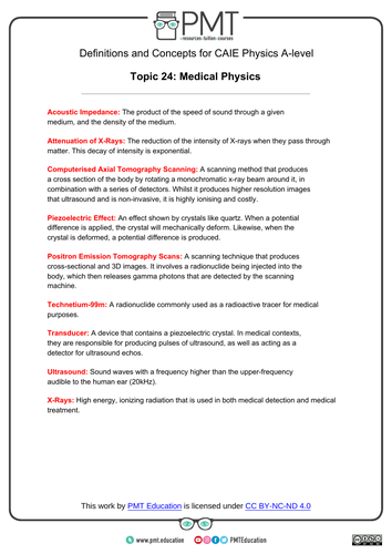 CAIE A-level Physics Definitions | Teaching Resources CAIE A-level Physics Definitions | Teaching Resources
