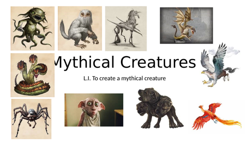 Mythical Creatures Creative Writing | Teaching Resources