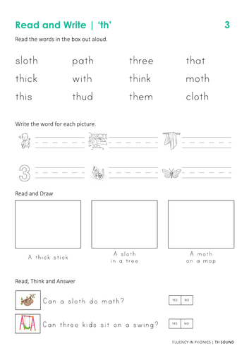 Phonics - TH Sound Resources | Teaching Resources