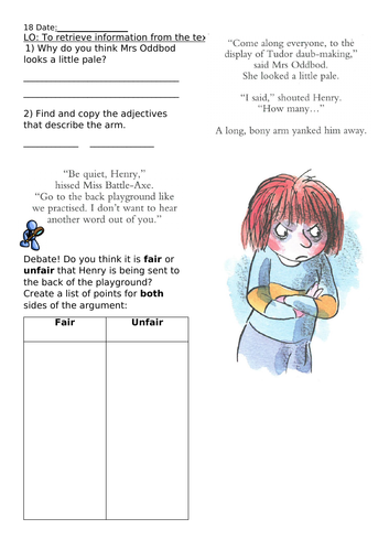 Horrid Henry Guided Reading Planning and Resources | Teaching Resources