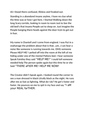 Ghost Writing | Teaching Resources