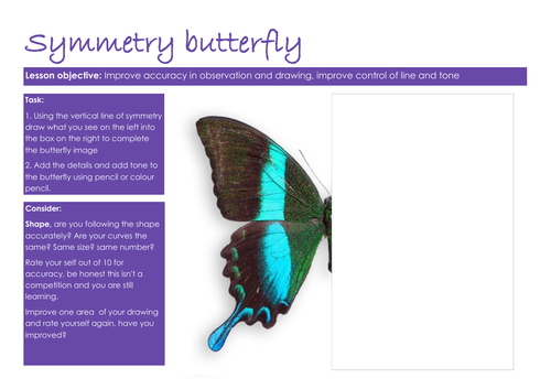 KS3 art and design independent task cover lesson | Teaching Resources
