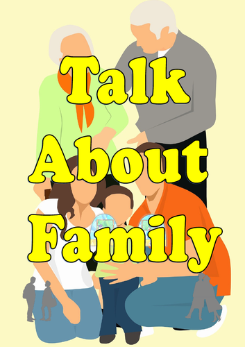 Talk about family: 60 questions for English learners with key ...