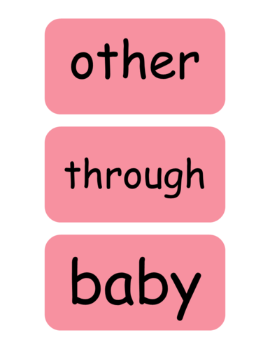 RWI Read Write Inc Red Word Flashcards: Sets 1 to 4 - Phonics & Reading ...