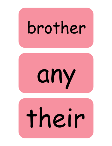 RWI Read Write Inc Red Word Flashcards: Sets 1 to 4 - Phonics & Reading ...