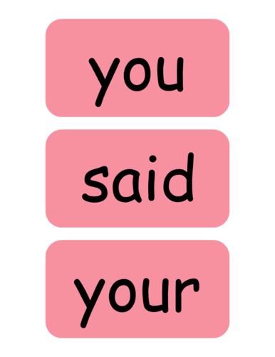 RWI Read Write Inc Red Word Flashcards: Sets 1 to 4 - Phonics & Reading ...