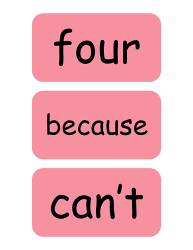 RWI Read Write Inc Red Word Flashcards: Sets 1 to 4 - Phonics & Reading ...
