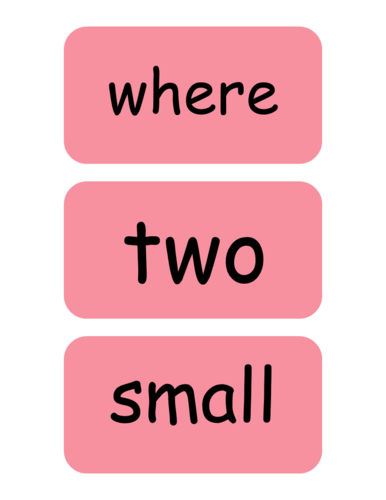 RWI Read Write Inc Red Word Flashcards: Sets 1 to 4 - Phonics & Reading ...