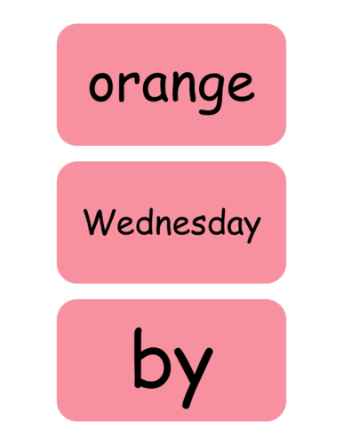 RWI Read Write Inc Red Word Flashcards: Sets 1 to 4 - Phonics & Reading ...