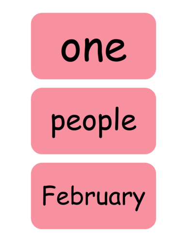 RWI Read Write Inc Red Word Flashcards: Sets 1 to 4 - Phonics & Reading ...