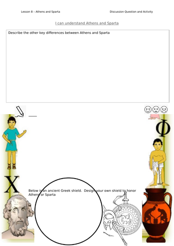 Athens and Sparta | Distance Learning | Audio & Comprehension ...